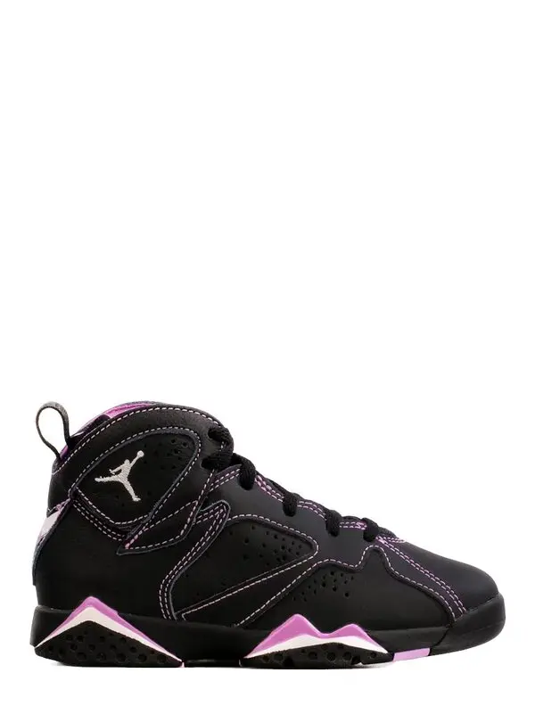 JORDAN 7 Retro Sneakers - Black/barely Grape/rush Fuchsia