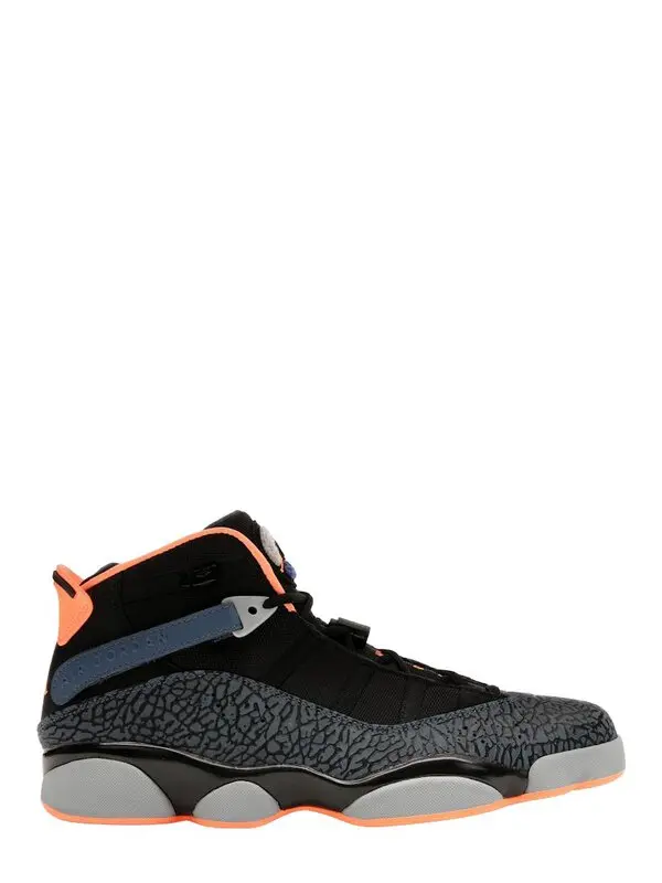 JORDAN 6 Rings Elephant Sneakers - Black/atomic Orange/new Slate