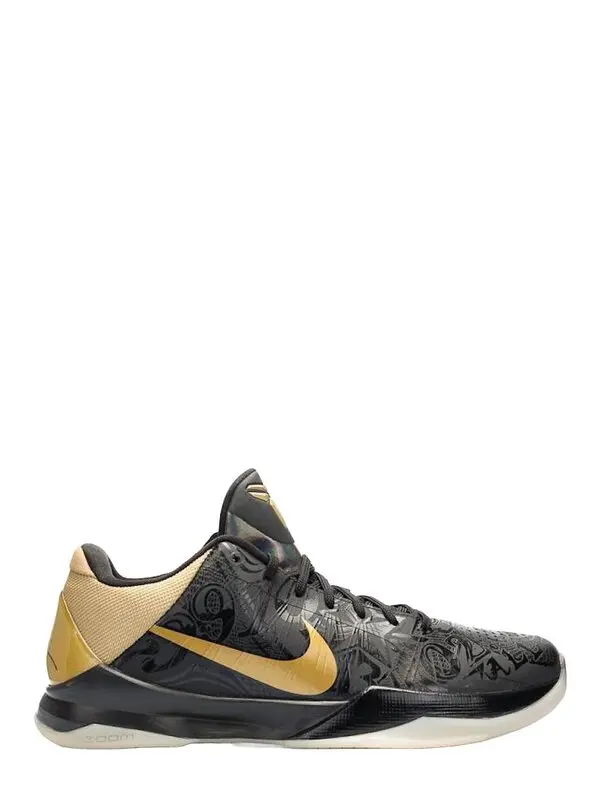 Nike Kobe 5 Sneakers - Black/metallic Gold/white
