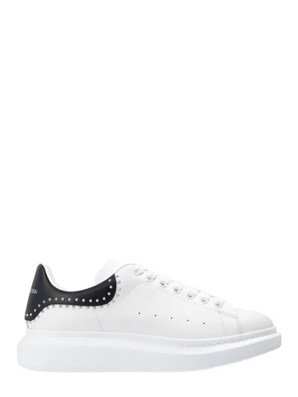 Alexander McQueen Oversized Studded Sneakers - White/black