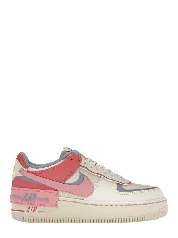 Nike Air Force 1 Low Shadow Sneakers - Sail/sea Coral/indigo Haze