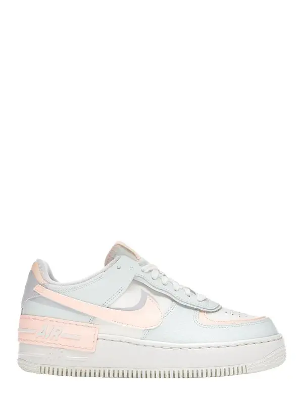 Nike Force 1 Low Shadow Sneakers - Sail/barely Green/crimson Tint