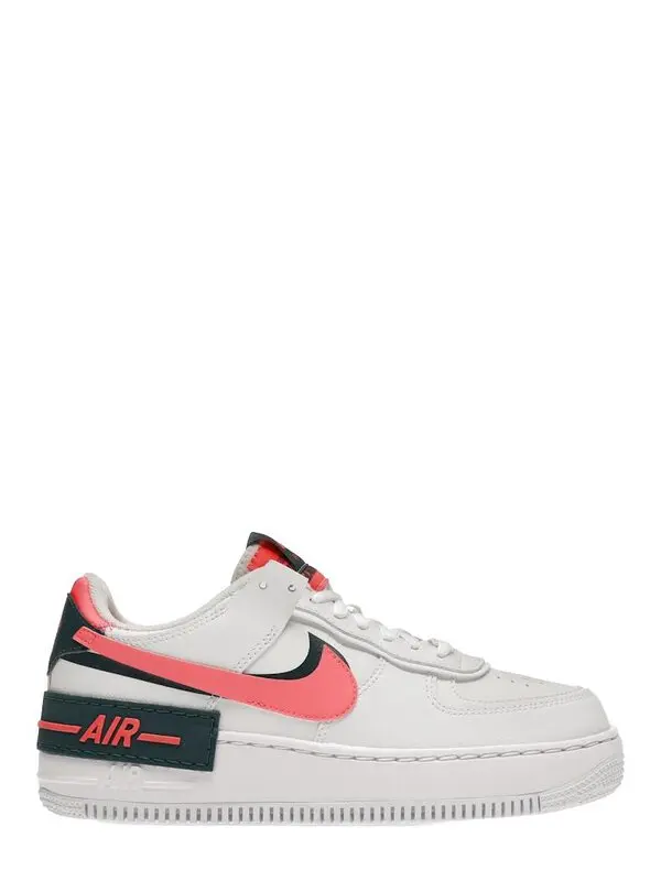 Nike Air Force 1 Low Shadow Sneakers - White/solar Red