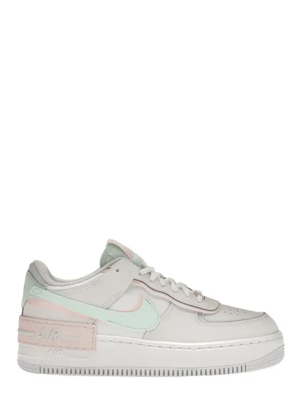 Nike Air Force 1 Low Shadow Sneakers - White/atmosphere/mint Foam