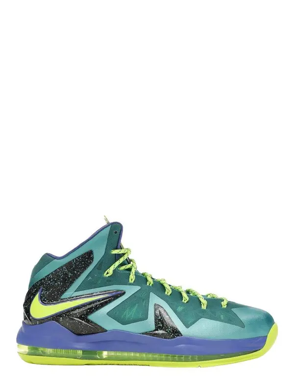 Nike Lebron X Elite Sneakers - Sport Turquoise/volt/violet Force