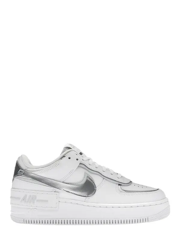 Nike Air Force 1 Low Shadow - White/metallic Silver/pure Platinum