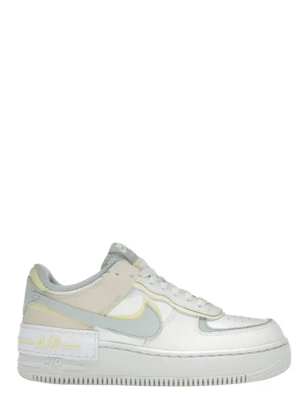 Nike Air Force 1 Low Shadow Sneakers - Sail/light Silver/citron Tint