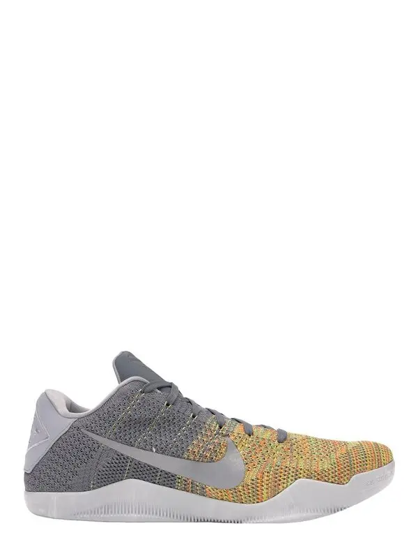 Nike Kobe Elite Low Master Of Innovation Sneakers - Cool Grey/voltage Green/yellow Strike
