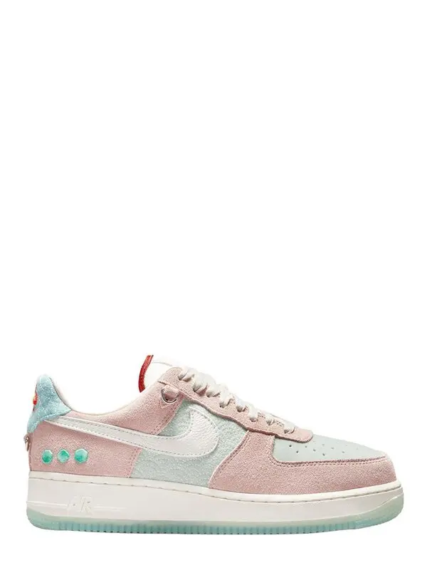 Nike Air Force 1 Low Sneakers - Jade/pink/crimson