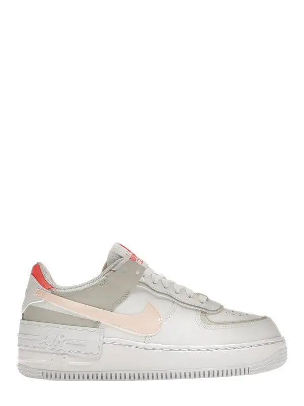 Nike Air Force 1 Low Shadow Pearl Sneakers - White/bright Mango/pearl White