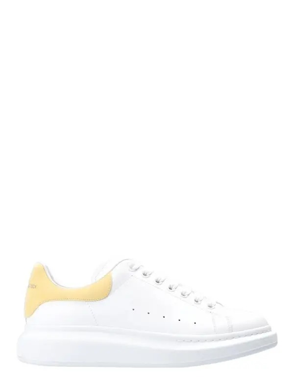 Alexander McQueen Oversized Sneakers - White/yellow