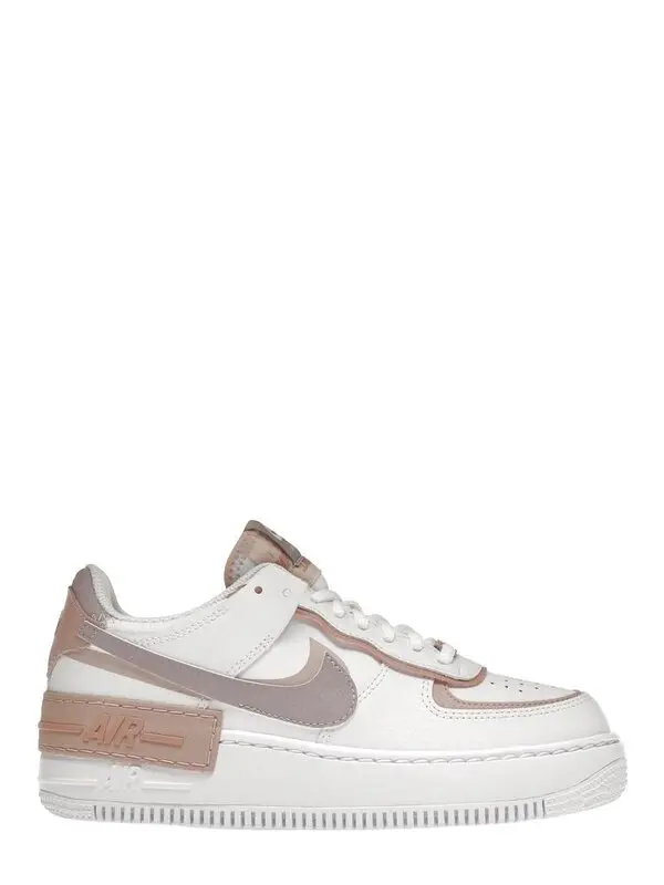 Nike Air Force 1 Low Shadow Sneakers - White/pink Oxford/rose Whisper