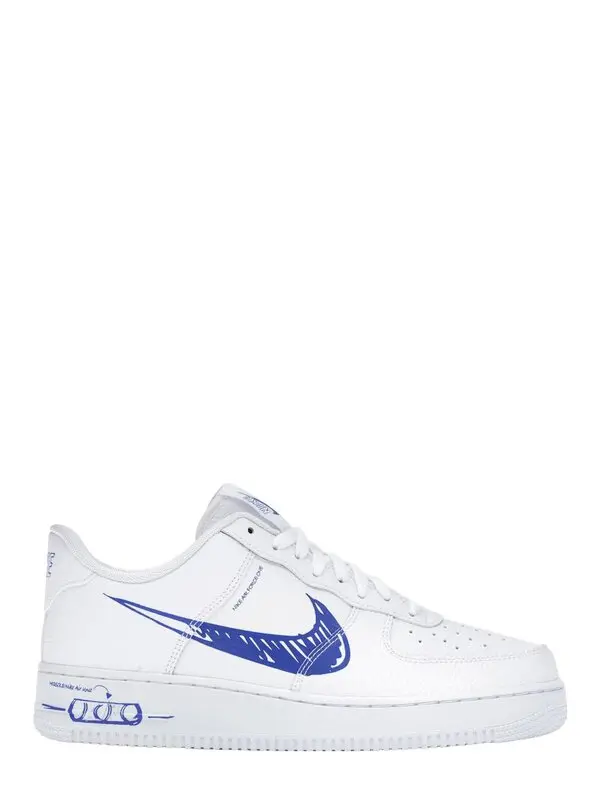 Nike Air Force 1 Low Sketch Royal - White/game Royal