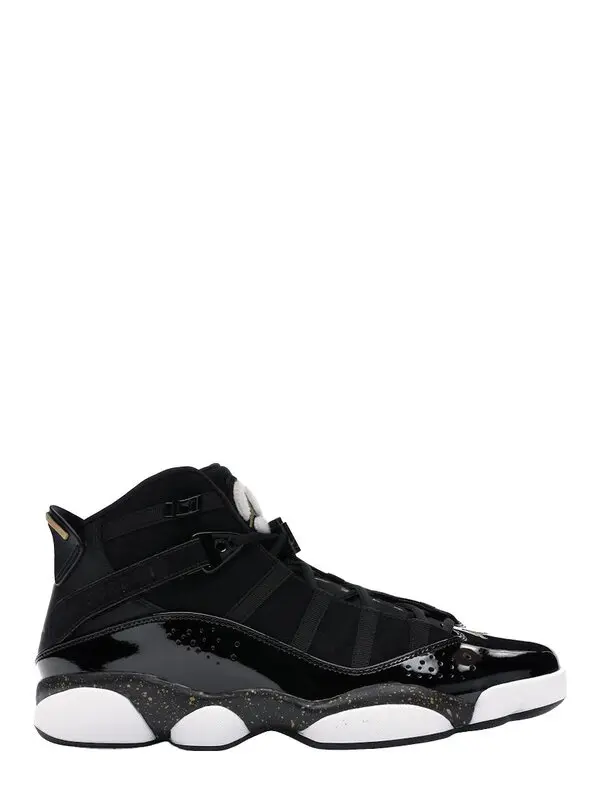 JORDAN 6 Rings Sneakers - Black/metallic Gold/white