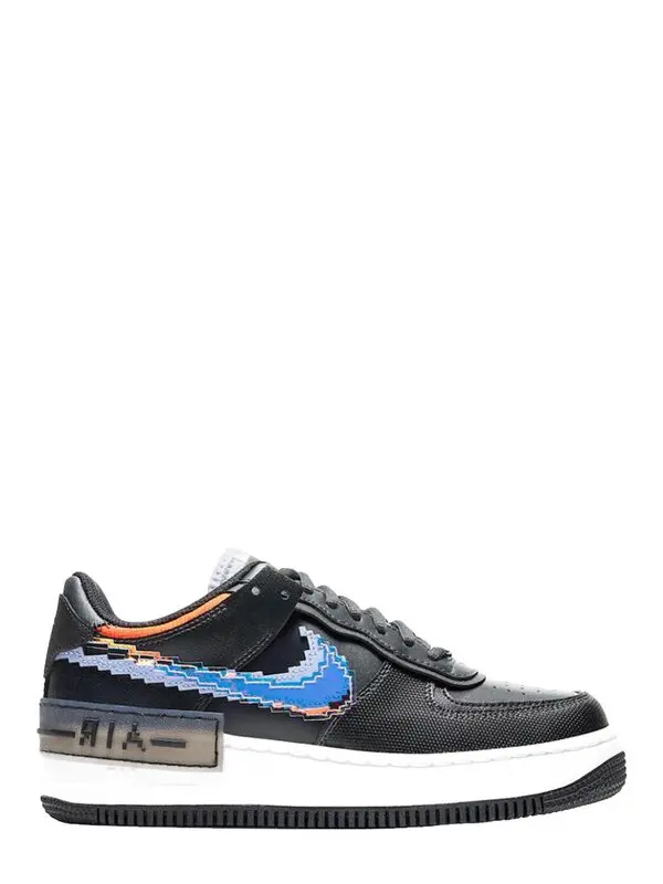 Nike Air Force 1 Low Shadow 8 Bit Sneakers - Black/white