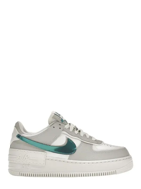 Nike Air Force 1 Low Shadow Sneakers - Summit White/grey Fog/bright Spruce