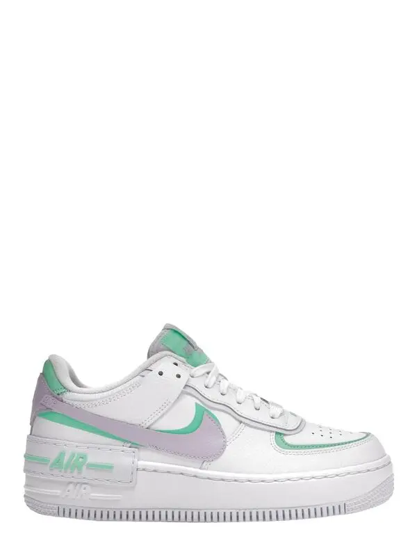 Nike Air Force 1 Low Shadow Sneakers - White/football Grey/green Glow