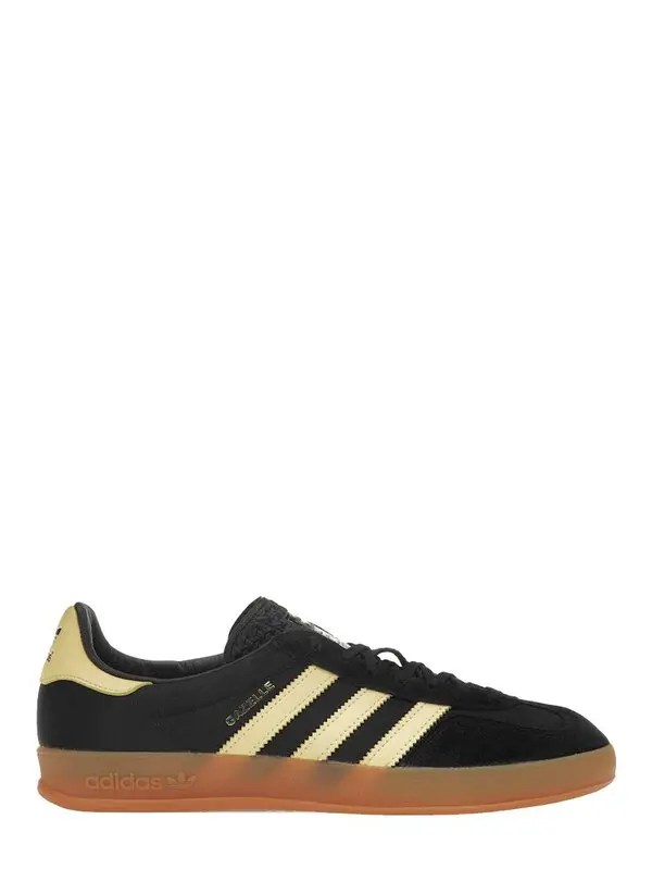 Adidas Gazelle Indoor Sneakers - Core Black/almost Yellow/gum