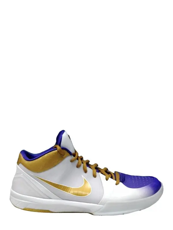 Nike Kobe 4 Mlk Goldin Sneakers - Metallic Gold/varsity Purple