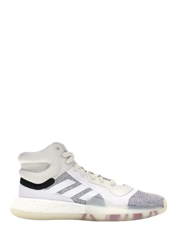 Adidas Marquee Boost High-top Sneakers - White/footwear White/grey