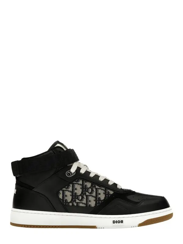 Dior B27 High-top Sneakers - Black/beige/white