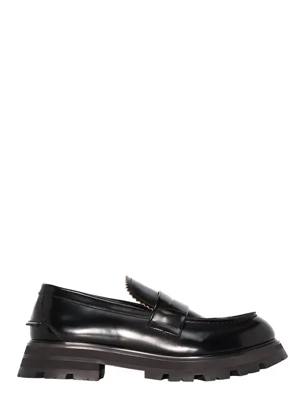 Alexander McQueen Penny Loafer - Black