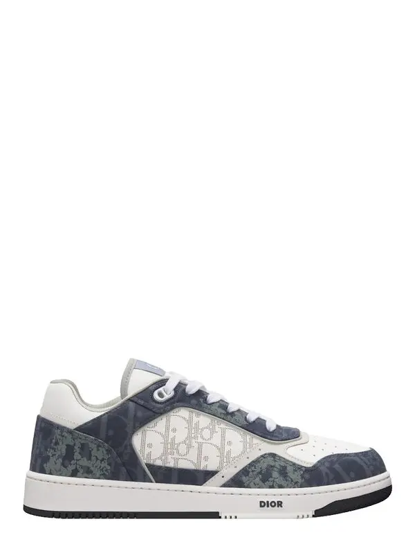Dior B27 Low-top Sneakers - Blue Dior Oblique Dior Tears Denim And White Dior Oblique Galaxy Leather