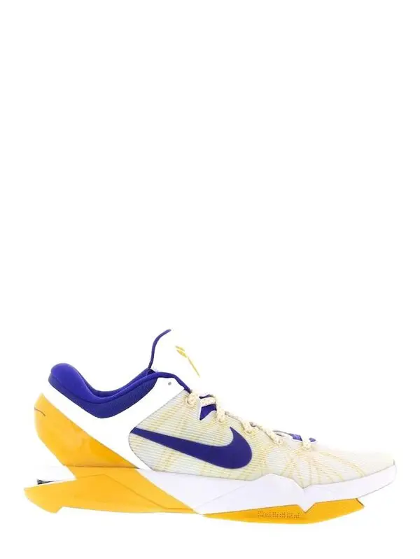 Nike Kobe 7 Lakers Home Sneakers - White/concord/del Sol