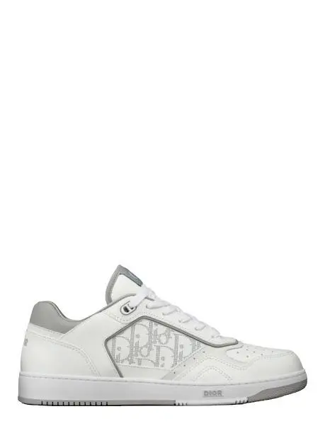 Dior B27 Low Top Sneakers - White/gray