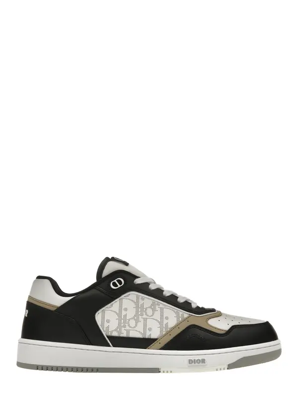 Dior B27 Low Oblique Galaxy Sneakers - Black/white/beige