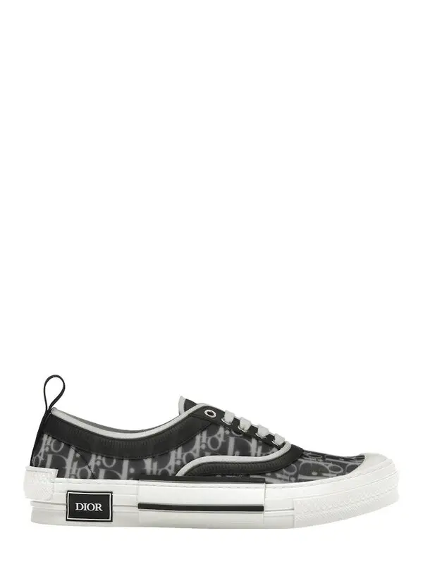 Dior B23 Low Oblique Sneakers - Black/white
