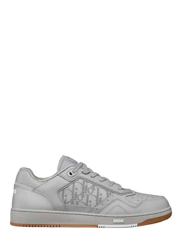 Dior B27 Low Leatherin - Gray/oblique