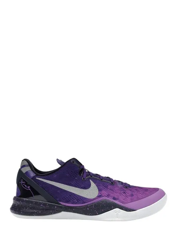 Nike Kobe 8 Playoffs Athletic Sneakers - Court Purple/pure Platinum/blackened Blue