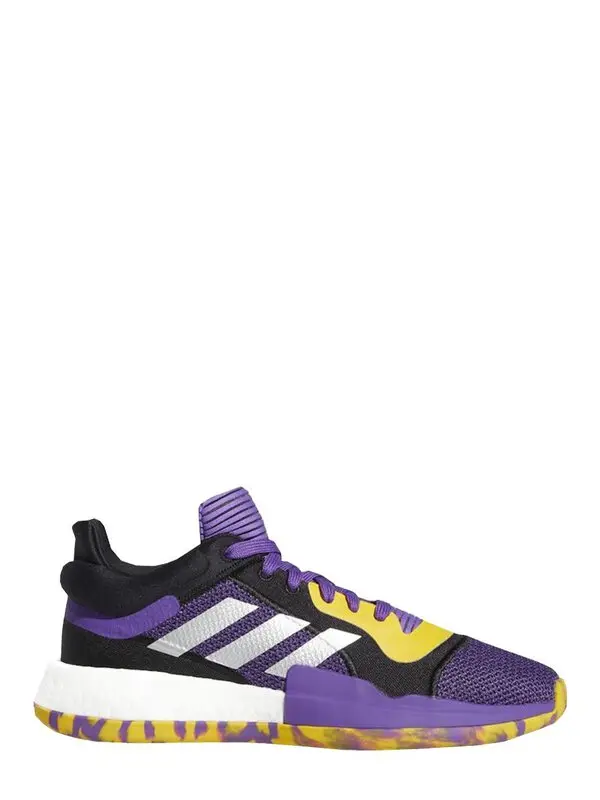 Adidas Marquee Boost Low Lakers Sneakers - Black/purple/gold