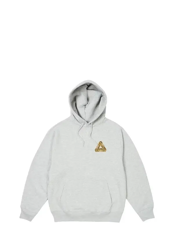 PALACE Triferg Hoodie - Heather Grey