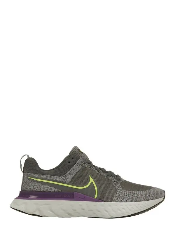 Nike React Infinity Run Flyknit 2 - Particle Grey/volt/iron Grey