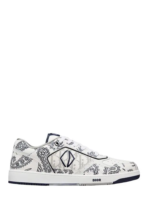 Dior B27 Low-top Sneakers - White/navy/blue