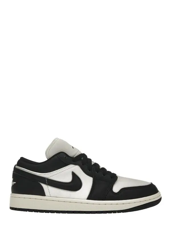 JORDAN 1 Low Se Vintage Panda Sneakers - Sail/black
