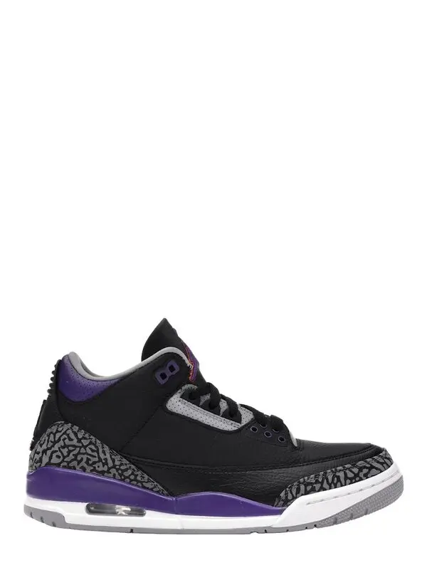 JORDAN 3 Retro - Black/cement Grey/white