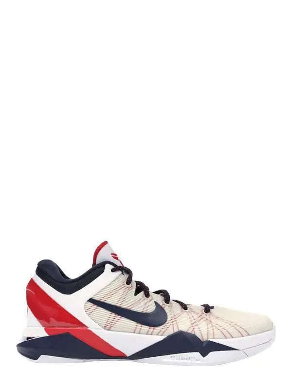 Nike Kobe 7 Usa Olympic Sneakers - White/obsidian/university Red