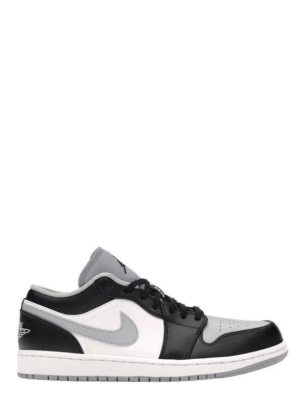 JORDAN 1 Low Shadow - Black/light Smoke Grey/white