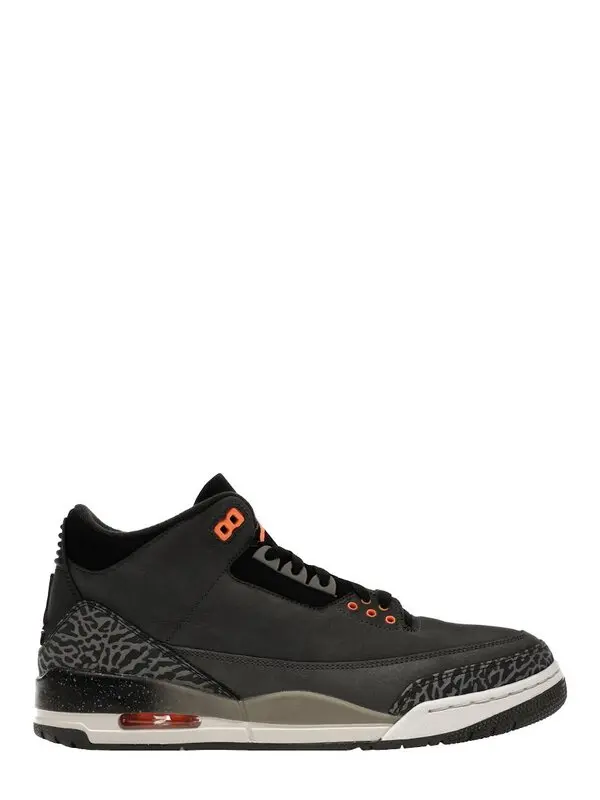 JORDAN 3 Retro Fear Pack 2023 Sneakers - Night Stadium/total Orange/black