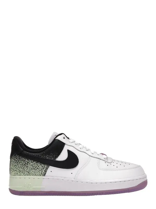 Nike Air Force 1 Low Splatter Sneakers - White/barely Volt/fuchsia Glow