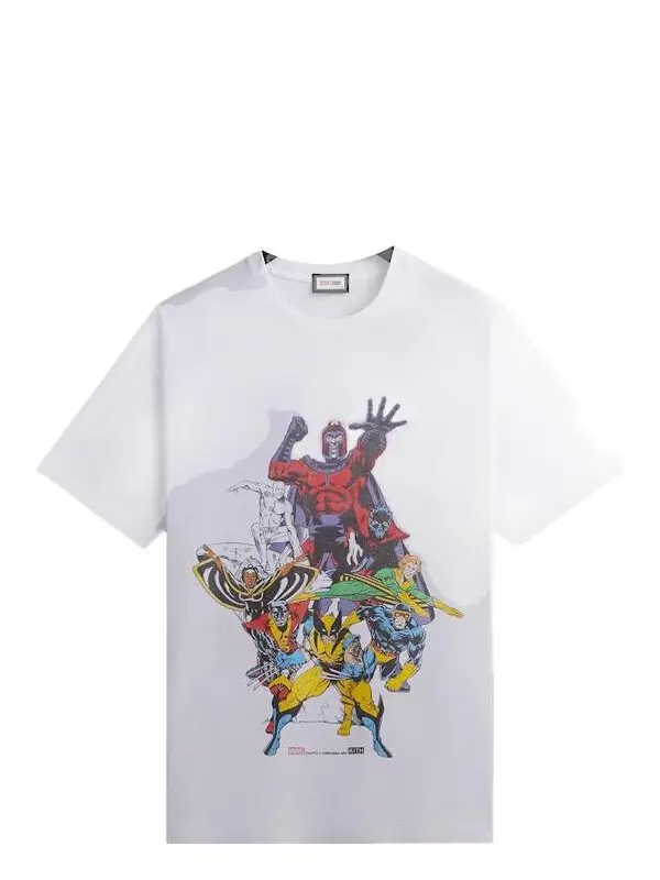 Kith X Marvel Xmen Retro Comic Vintage Tee Shirt - White Ph
