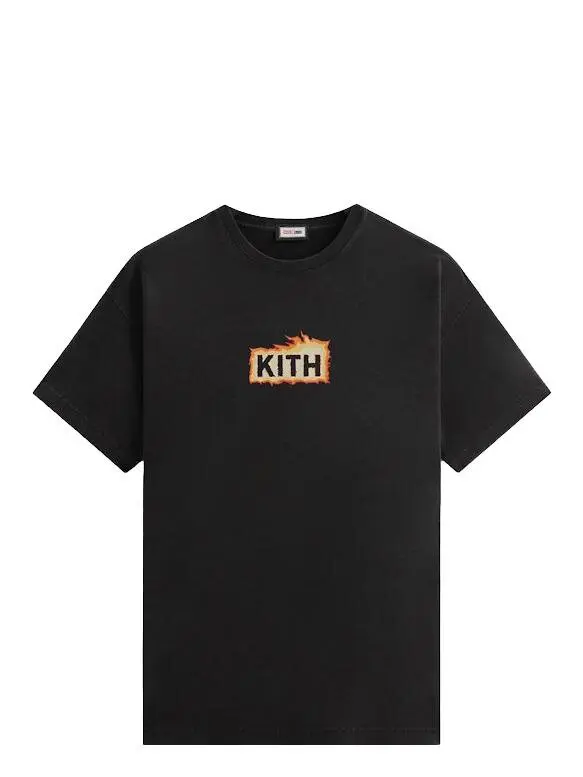 Kith X Marvel Xmen Phoenix Tee Shirt - Black Ph