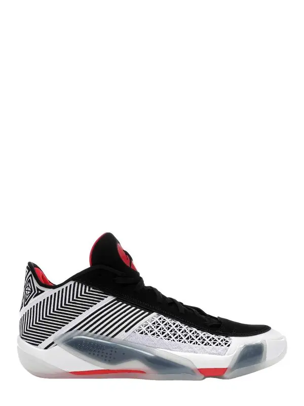 JORDAN 38 Low Fundamental 2.0 Sneakers - White/black/siren Red