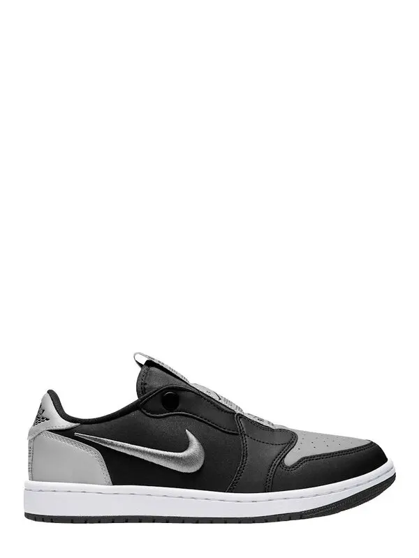 JORDAN 1 Low Slip-on Sneakers - Black/medium Grey/white