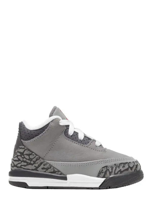 JORDAN 3 Retro Sneakers - Silver/light Graphite/orange Peel