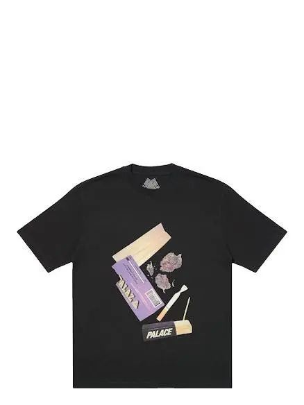 PALACE Skin Up Monsieur T-shirt - Black