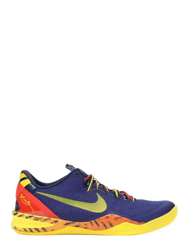 Nike Kobe Barcelona Tiger Sneakers - Deep Royal Blue/tour Yellow/midnight Navy